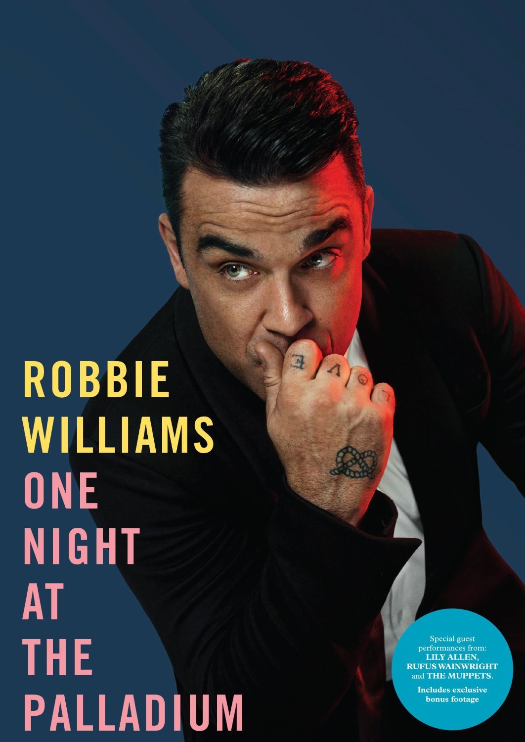 Robbie Williams Live - One Night at the Palladium : le Blu-ray!
