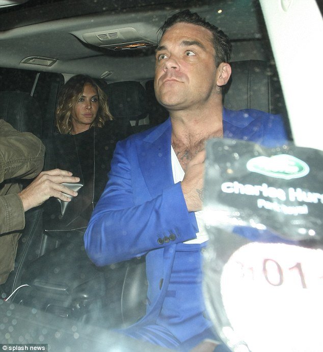 Robbie Williams Live - Nobu : toutes les photos