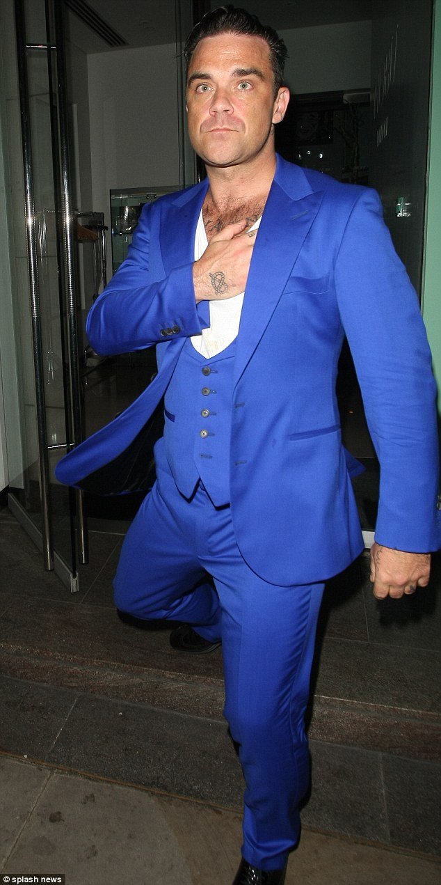 Robbie Williams Live - Nobu : toutes les photos