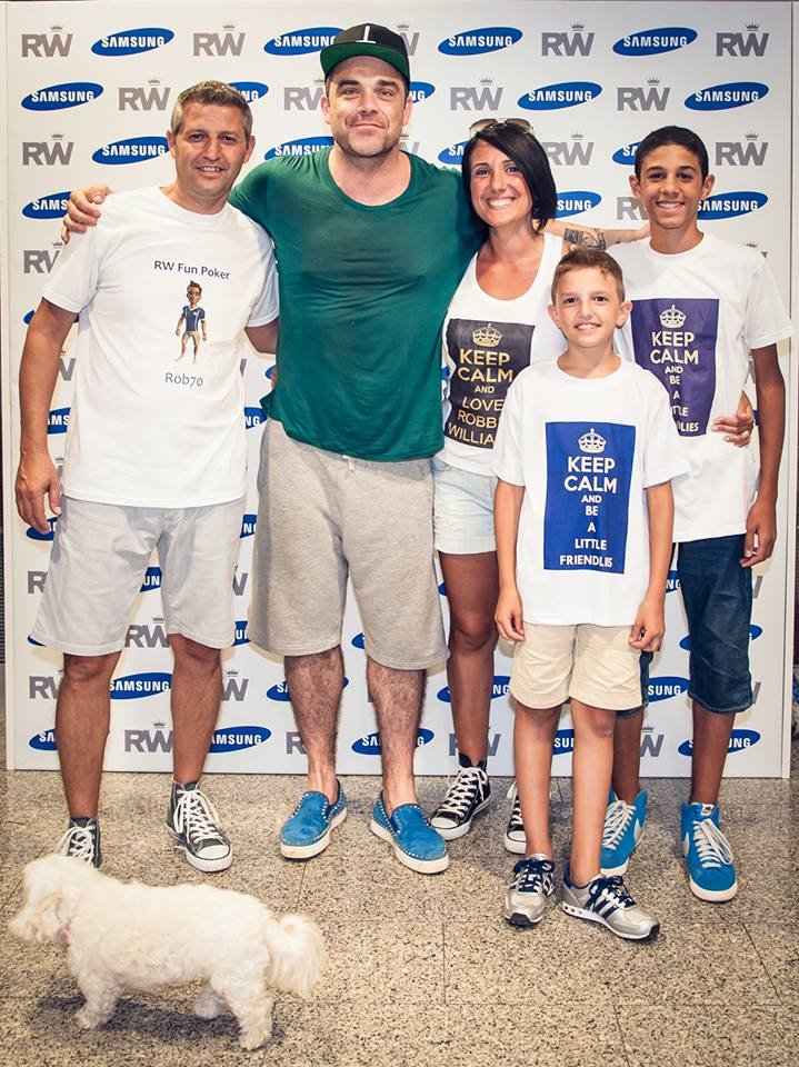 Robbie Williams Live - Milan : Meet & Greet